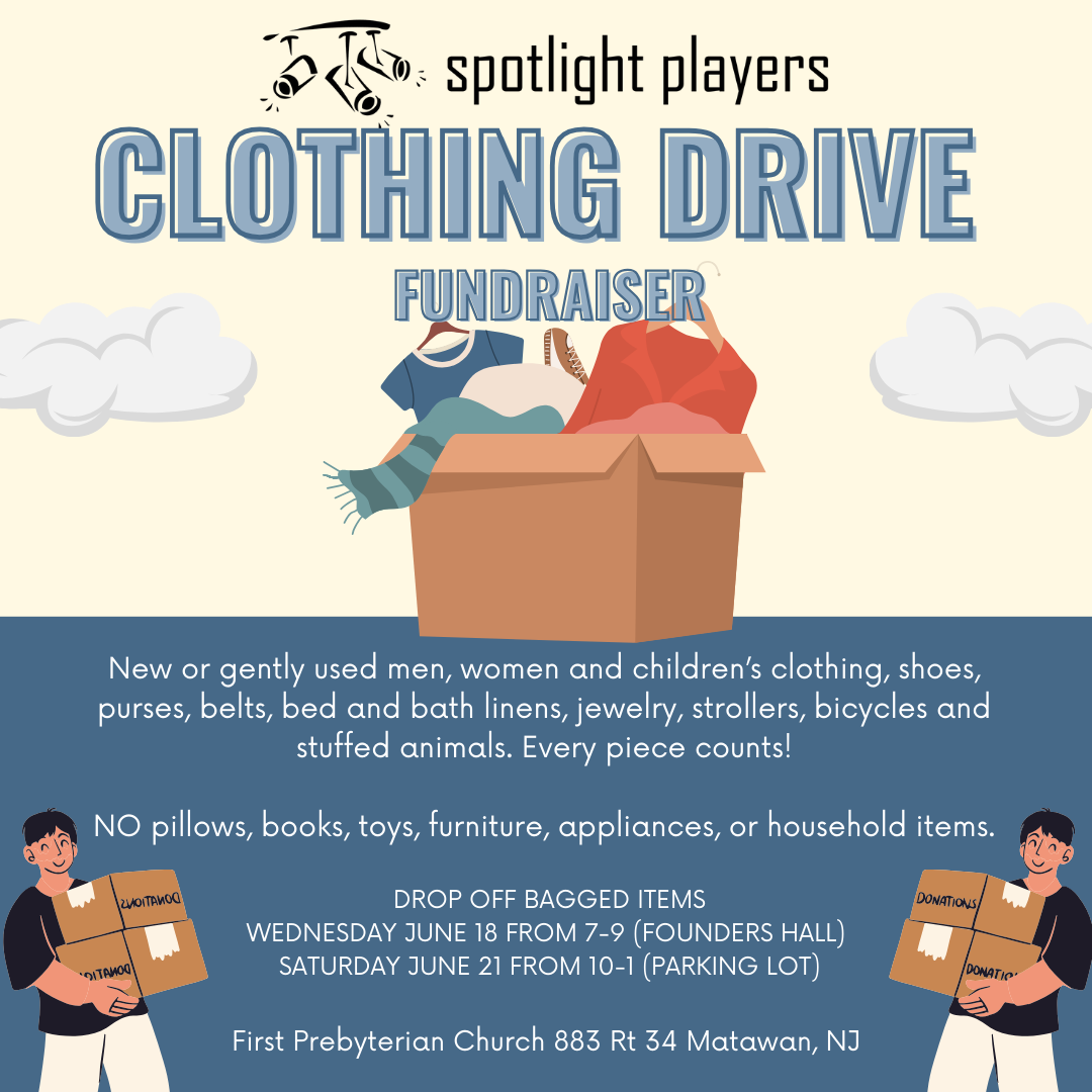 Clothing Drive Fundraiser!